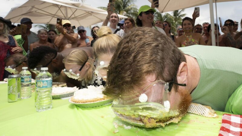 Enter the Key Lime Pie Eating Contest sponsored by Fishlips Waterfront ...